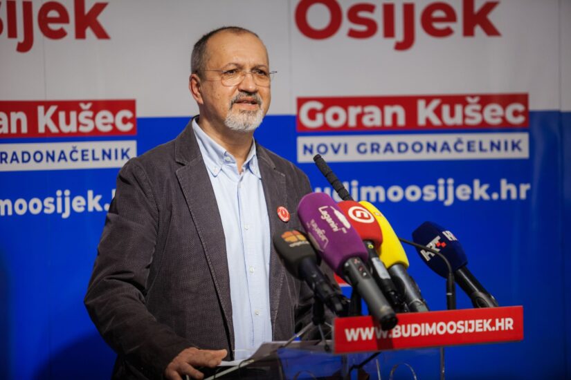 SDP-ov kandidat za gradonačelnika Osijeka Goran Kušec otvorio ured u ...